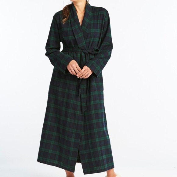 L.L. Bean | Intimates & Sleepwear | Ll Bean Womens Scotch Plaid Flannel ...